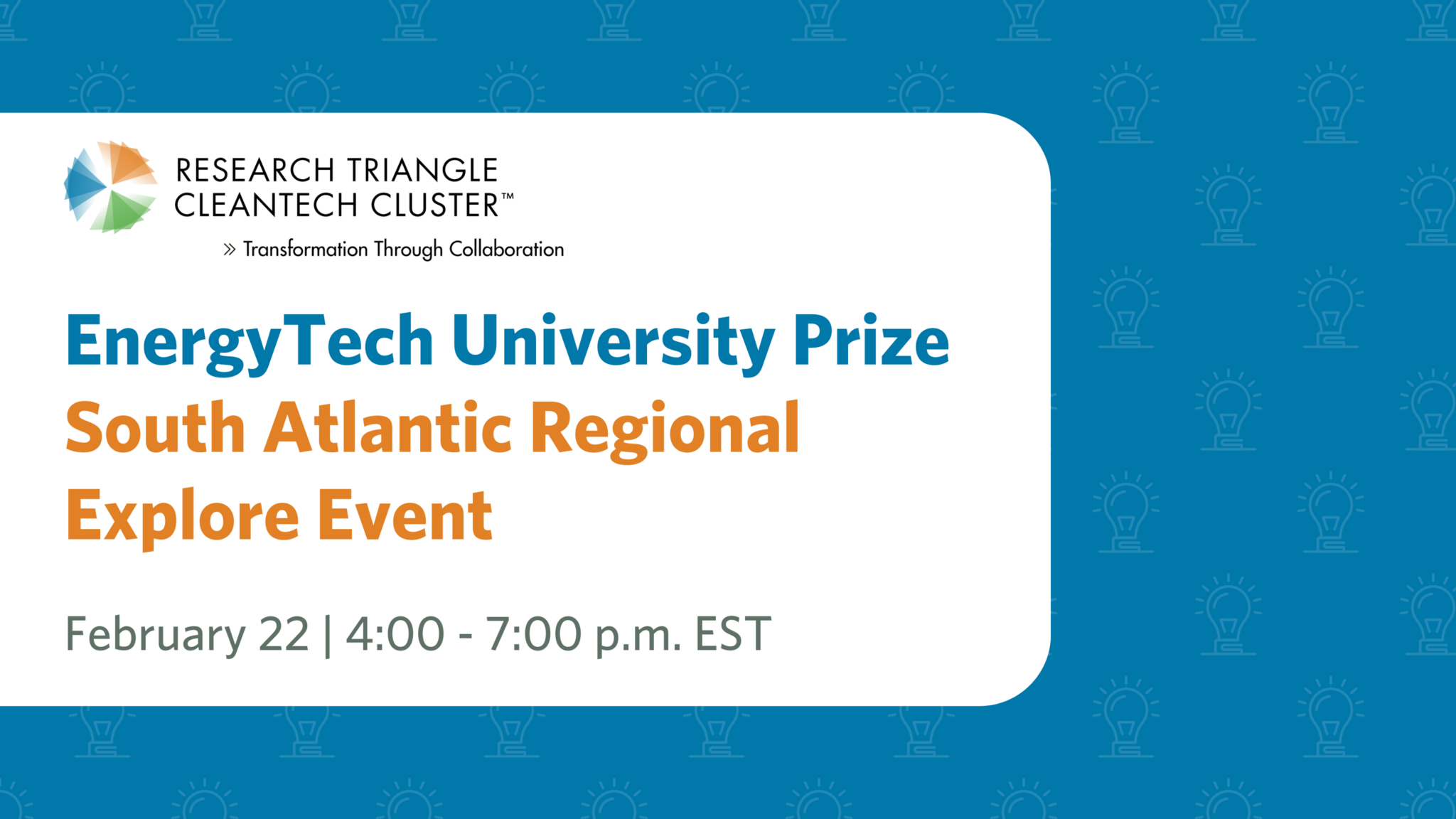 Research Triangle Cleantech Cluster Announces Winning Teams from South ...